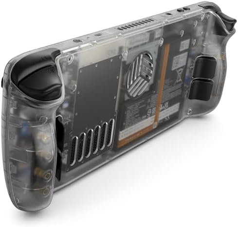 Amazon.com: JSAUX Transparent Back Plate Compatible for Steam Deck, DIY ...