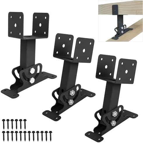 Amazon.com: TOPTGO 3 Pack Roof Riser Brackets Kit,Patio Roof Riser ...