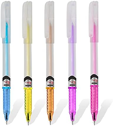 Cello Deco Gel Pen | Gel Pens Blue | Jar of 25 Units | Gel Pens for ...