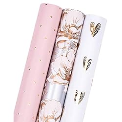 Amazon.com: MAYPLUSS Wrapping Paper Roll - Mini Roll - 17 inch X 120 ...