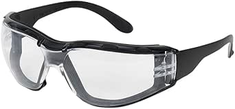 Amazon.com: Foamed Safety Glasses for Construction, Woodworking ...