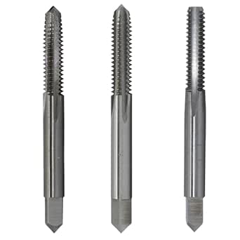 Drill America 1/4"-20 UNC High Speed Steel Tap Set : Amazon.in: Home ...