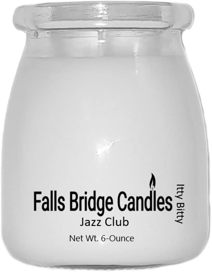 Amazon.com: Falls Bridge Candles ® - Jazz Club Scented Jar Candle, 6 ...