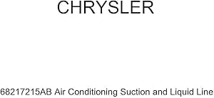 Amazon.com: Genuine Chrysler 68217215AB Air Conditioning Suction and ...