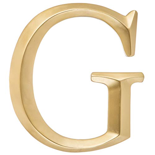 Amazon.com: Large 12" Hand Painted Gold Letter Wall Decor Monogram ...