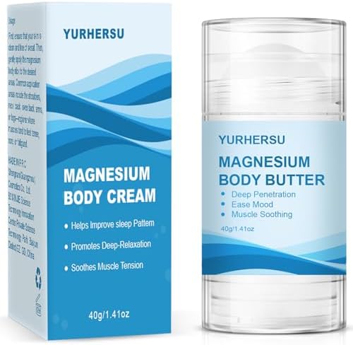 Amazon.com : YURHERSU Magnesium Body Butter, Body Moisturizing Stick ...