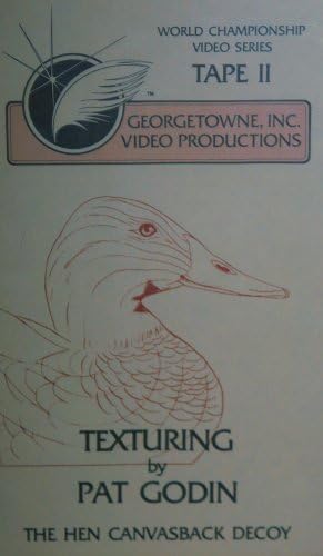 Amazon.com: Texturing by Pat Godin-The Hen Canvasback Decoy Tape 2 ...