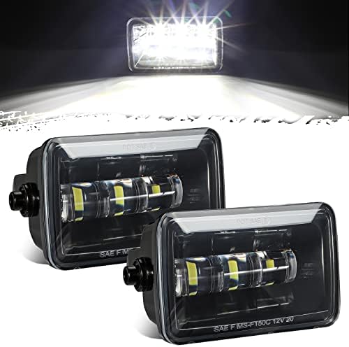 Amazon.com: Partsam 2x LED Fog Lights Lamps Assembly Kit Compatible ...