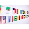 Amazon.com: International Flags of The World 100 Countries Pennant ...