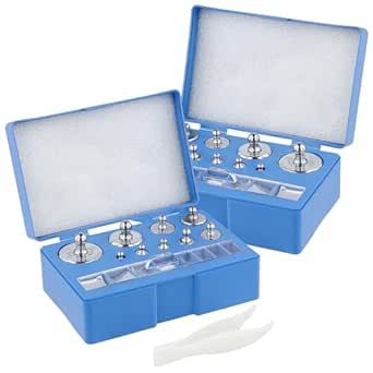 FUNSUEI 34 PCS 211g Calibration Weight Set, Precision 10mg-100g Scale ...