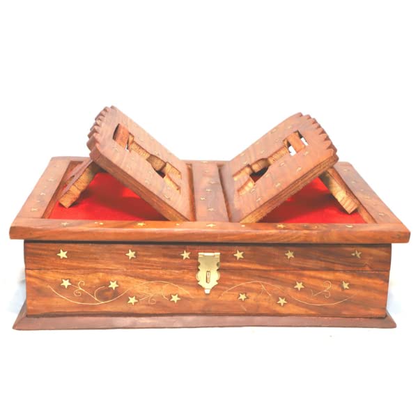 Santarms holy Book Stand for Quran Box ramayan Stand Quran Sharif Best ...