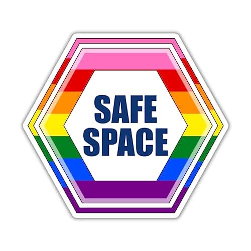 Amazon.com: Akira Safe Space Sticker, LGBT+ Sticker, Helmet Sticker ...