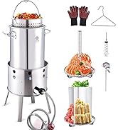 Amazon.com: ARC 100QT Stainless Steel Seafood Boil Pot with 200,000BTU ...