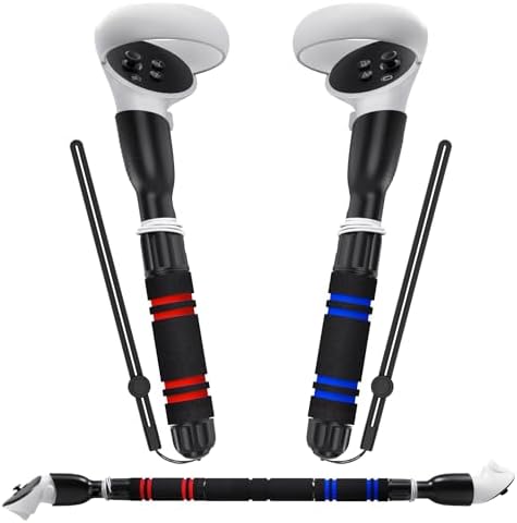 YOGES Handle Attachments Compatible with Meta Quest 3 / Oculus Quest 2 ...