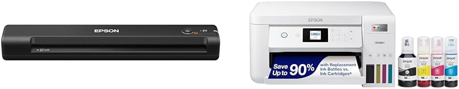 Amazon.com: Epson Workforce ES-50 Portable Sheet-Fed Document Scanner ...