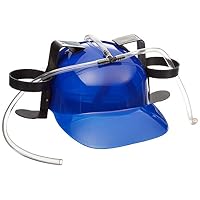 Buy Go Hooked Beer and Soda Guzzler Helmet & Drinking Hat (Assorted ...