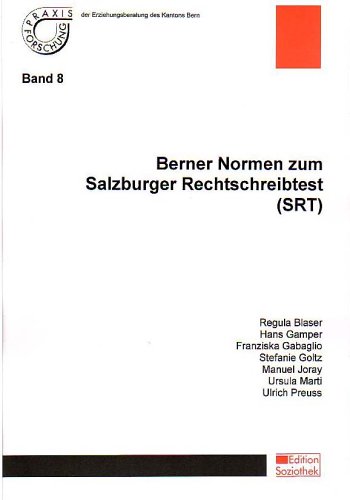 Berner Normen zum Salzburger Rechtschreibtest (SRT ...