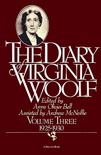 Amazon.com: The Diary of Virginia Woolf, Vol. 3: 1925-30: 9780156260381 ...