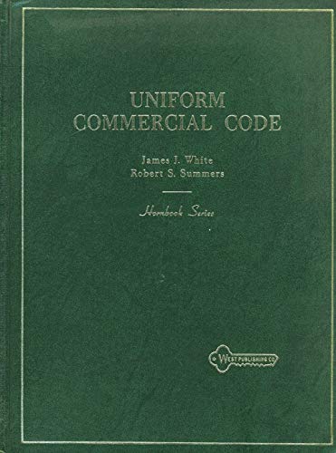 Handbook of the law under the uniform commercial code, (Hornbook series ...
