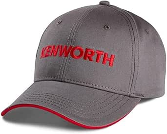 Kenworth Trucks Motors Charcoal Gray & Crimson Red Snapback Hat/Cap at ...