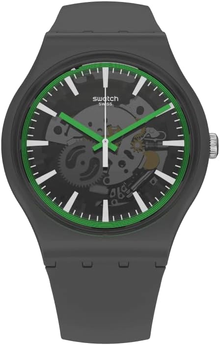 Swatch Graphite Pay! Men's Black Watch SVIM100-5300 : Amazon.co.uk: Fashion