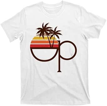 ririre Vintage Retro OP Ocean Pacific Logo T-Shirt Black, X-Small-3X ...