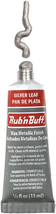 Amazon.com: JewelrySupply Rub 'n Buff Metallic Silver Leaf