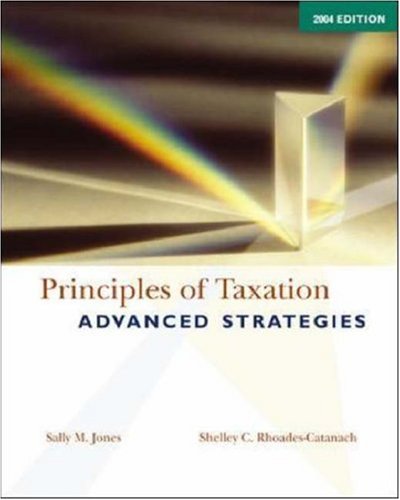 Principles of Taxation: Jones, Sally: 9780071216159: Amazon.com: Books