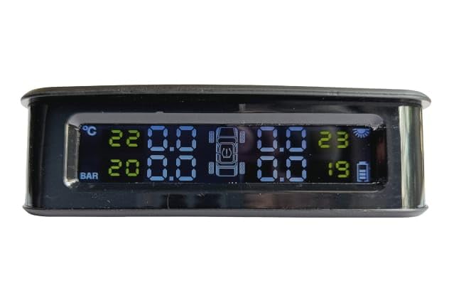 DVS Tyre Pressure Monitoring System with 4 Internal Sensors and a Solar ...