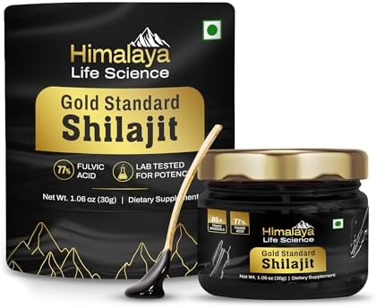 Amazon.com: Himalaya Life Science Pure Shilajit Resin | Most Potent ...