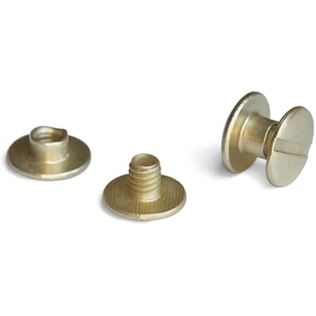 Amazon.com : TRUBIND Chicago Screw and Post Sets - 1/4 inch Post Length ...