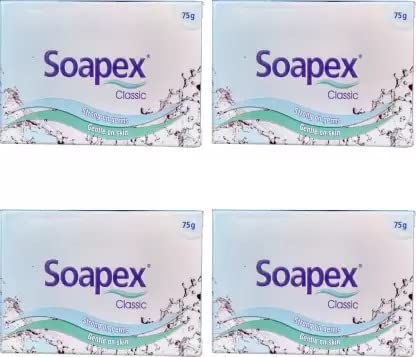 Buy Soapex Classic Soap (75gm*Pack of 4) (4 x 75 g) Online at Low ...