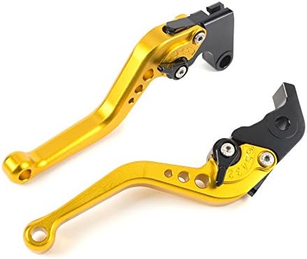Amazon.com: SunPower Motorcycle Levers Short Clutch Brake Lever CNC ...