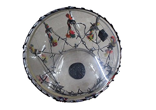 Salablez® Transparent DHOL with 1 Drum Stick Set : Amazon.in: Musical ...