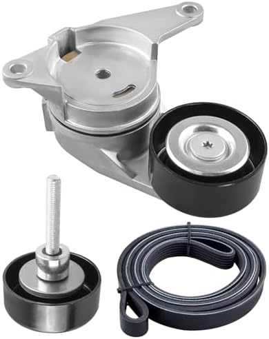 Amazon.com: Serpentine Belt Tensioner Drive Component Kit Fit for Chevy ...