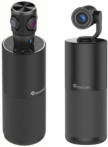 Amazon.com: TOUCAN 360-Degree Video Conference Camera, 1080p HD Webcam ...