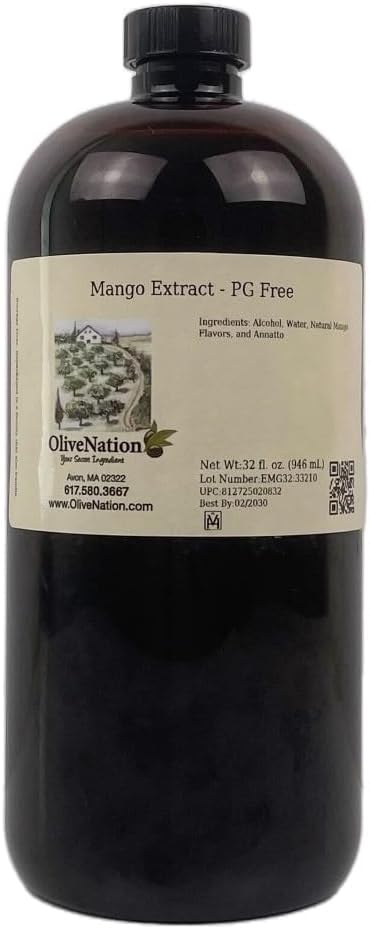 Amazon.com: OliveNation Pure Mango Extract 8 oz. : Grocery & Gourmet Food