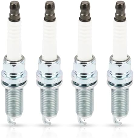 Amazon.com: BDFHYK Set of 4 Double Iridium Spark Plug Compatible with ...