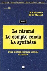 RESUME LE COMPTE RENDU : Morsel, Marie-Hélène, Chovelon, Bernadette ...
