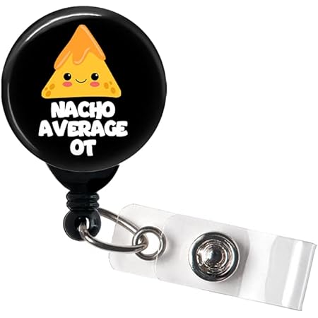 Amazon.com : ReelFun OT Occupational Therapy Retractable Badge Reel ID ...