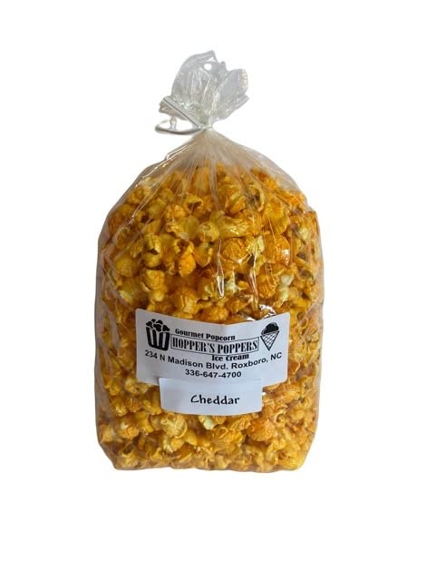 Amazon.com: Hopper's Poppers Gourmet Popcorn (Cheddar)