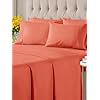 Amazon.com: Queen 6 Piece Sheet Set - Breathable & Cooling Bed Sheets ...