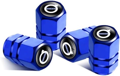 Amazon.com: JiaggO 4 Pcs Tire Valve Stem Caps, for Volvo s60 s90 xc60 ...