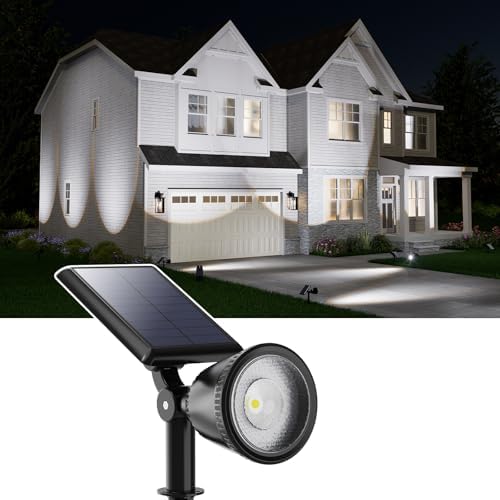 Moonrays Solar Spot Lights Outdoor, Lovely White LED Outdoor Solar ...