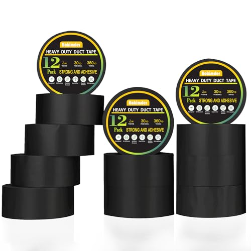 Duct Tape Bulk, Strong Duct Tape Waterproof, 9 Mil Thickness Tear by ...