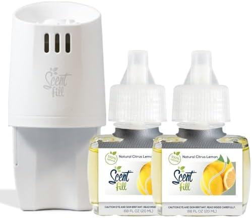 Amazon.com: Scent Fill 100% Natural Lemon & Citrus Plug in Air ...