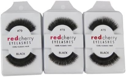 Amazon.com: Red Cherry False Eyelashes #82 (Packs of 6) : Beauty ...