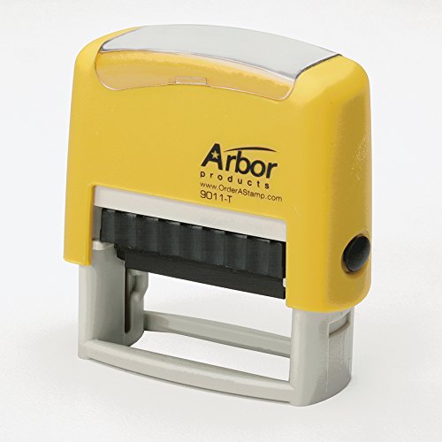 Amazon.com: Pre-Inked Message Stamp - One-Color Title Stamp"Received ...