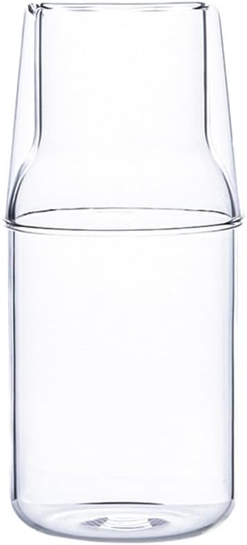 Amazon.com: Bedside Water Carafe Set with Tumbler, Mouthwash Bottle ...