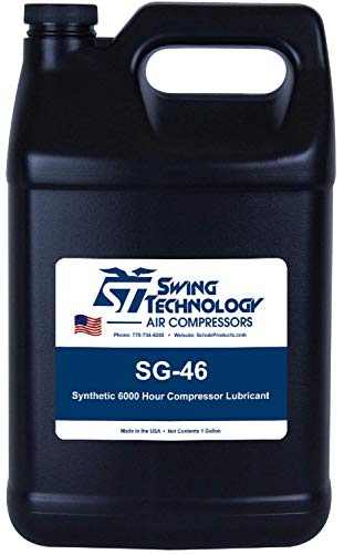 ROTARY SCREW FULL SYNTHETIC COMPRESSOR OIL SG-46-1 GALLON: Amazon.com ...